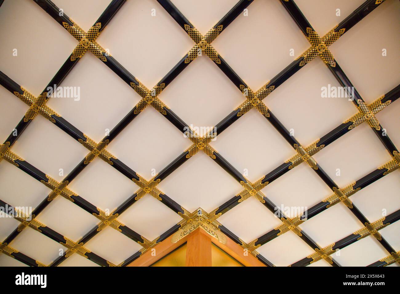 Japan, Nagoya, Castle, Hommaru Palace, interior Stock Photo - Alamy