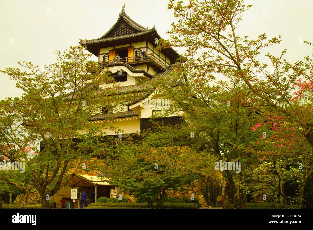 Japan, Inuyama, Castle Stock Photo - Alamy