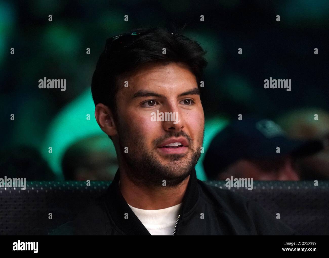 Liam Reardon in the stands at Cardiff Utilita Arena. Picture date ...