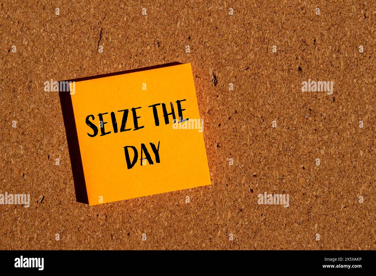 Seize day words written hi-res stock photography and images - Alamy