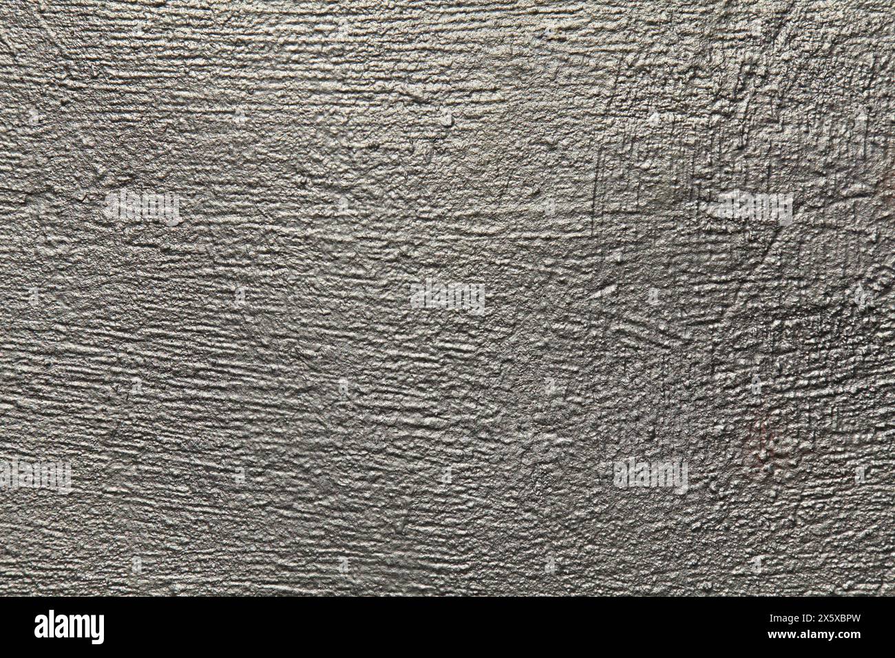 Silver metallic wall, background, texture. Uneven, grooved and embossed ...