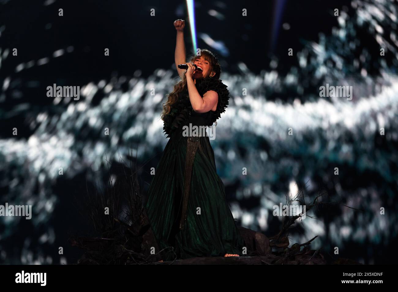 Malmo, Sweden. 12th May, 2024. 11 May 2024, Sweden, Malmö: Gåte from ...