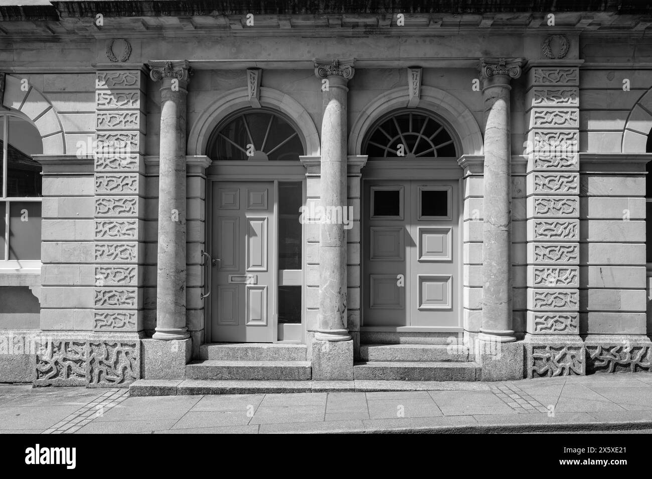 St Austell Cornish Town Cornwall Stock Photo - Alamy