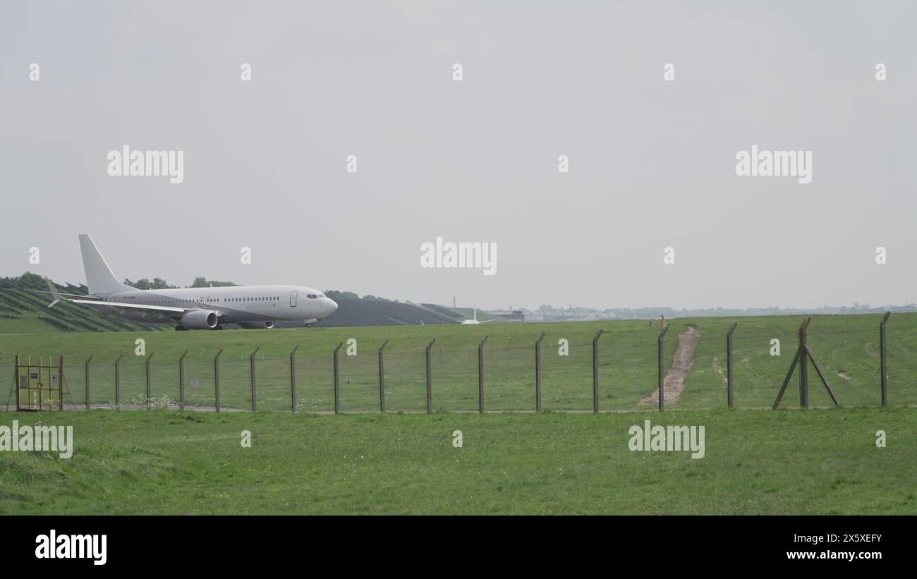 Fly4 Airlines Boeing 737-8 Stock Photo - Alamy