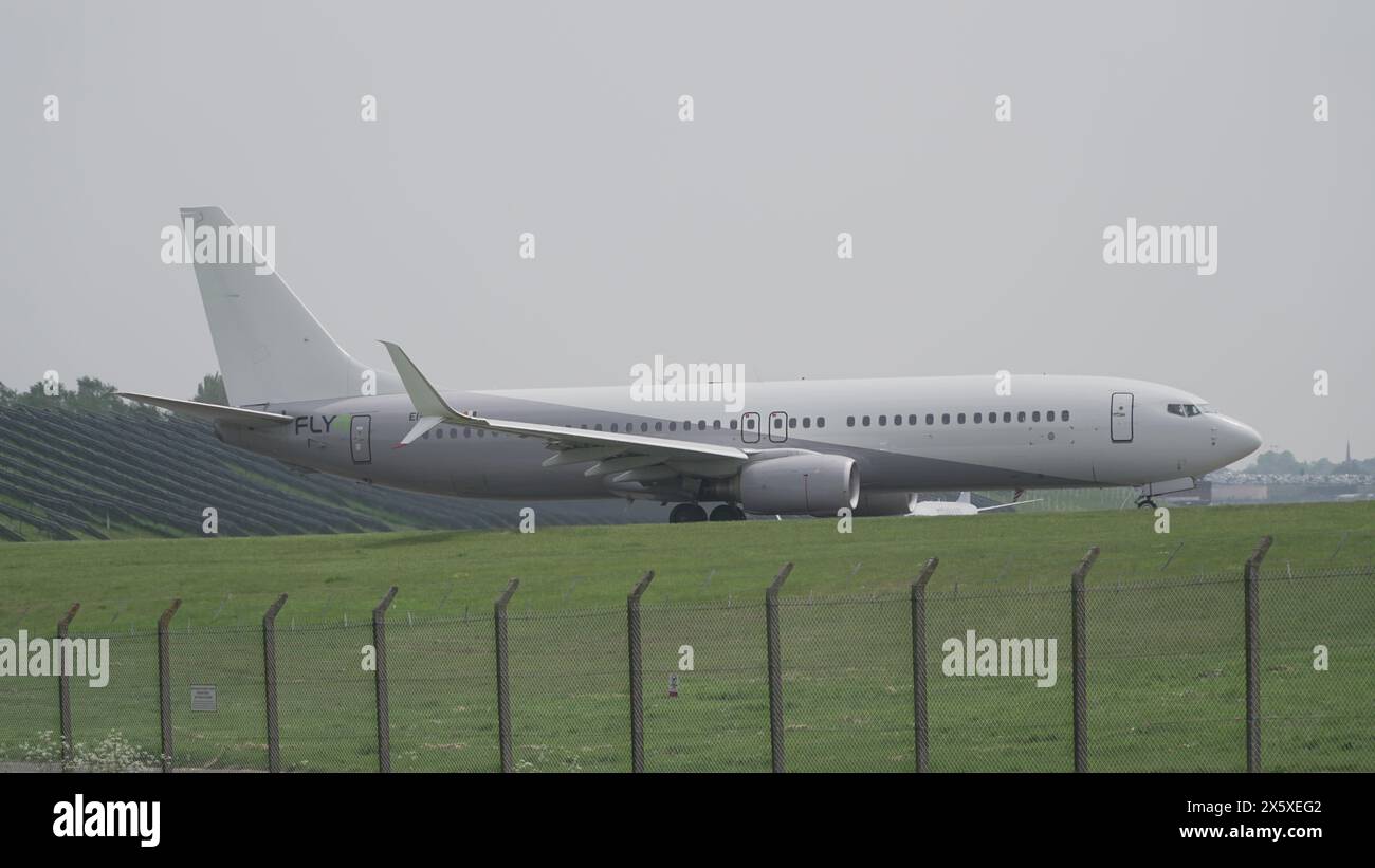 Fly4 Airlines Boeing 737-8 Stock Photo - Alamy