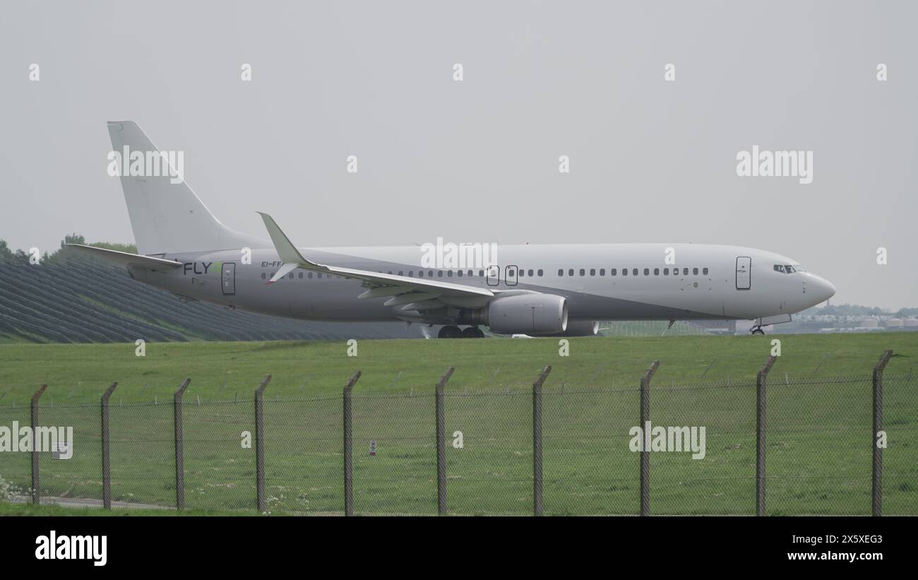 Fly4 Airlines Boeing 737-8 Stock Photo - Alamy