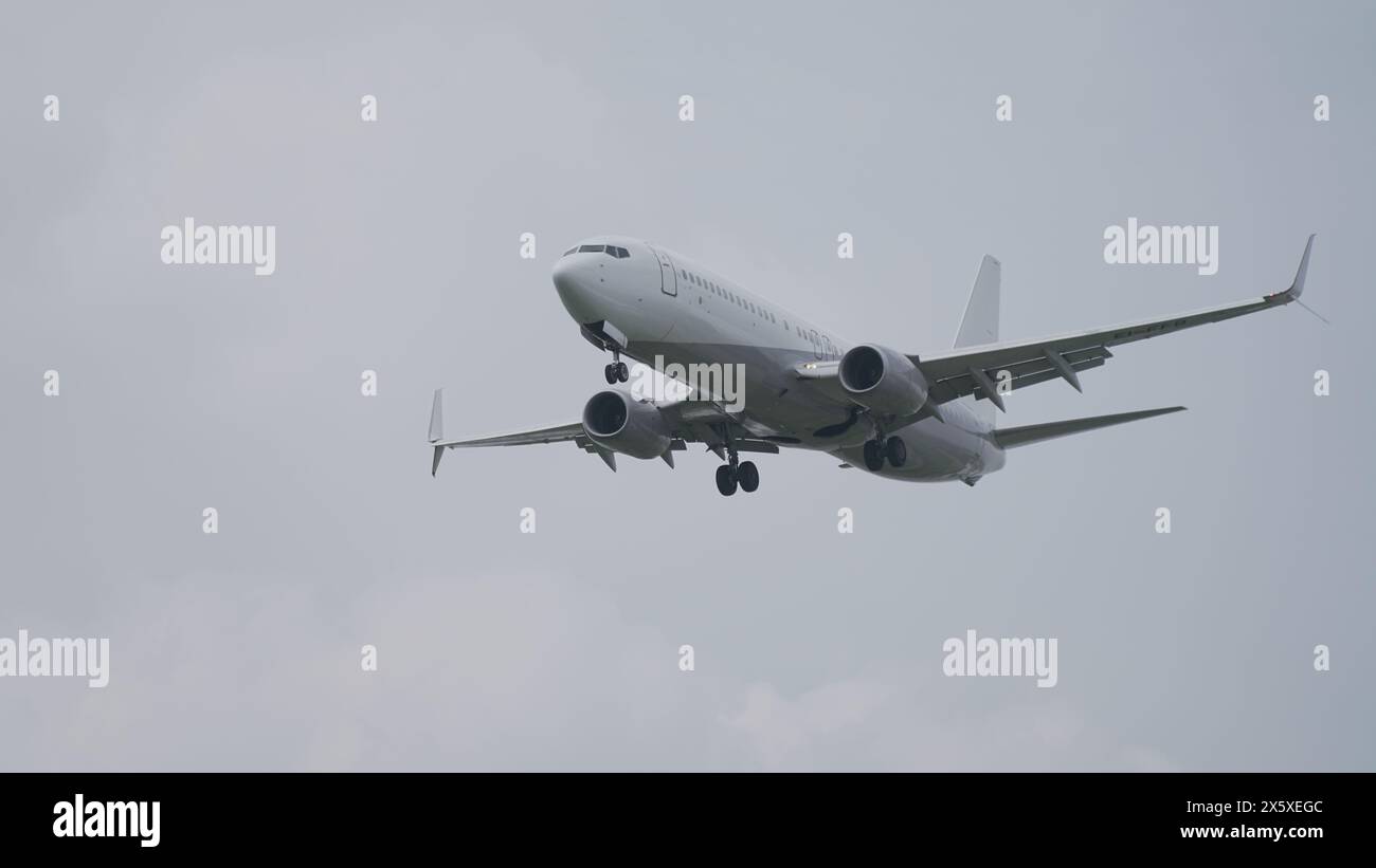 Fly4 Airlines Boeing 737-8 Stock Photo - Alamy