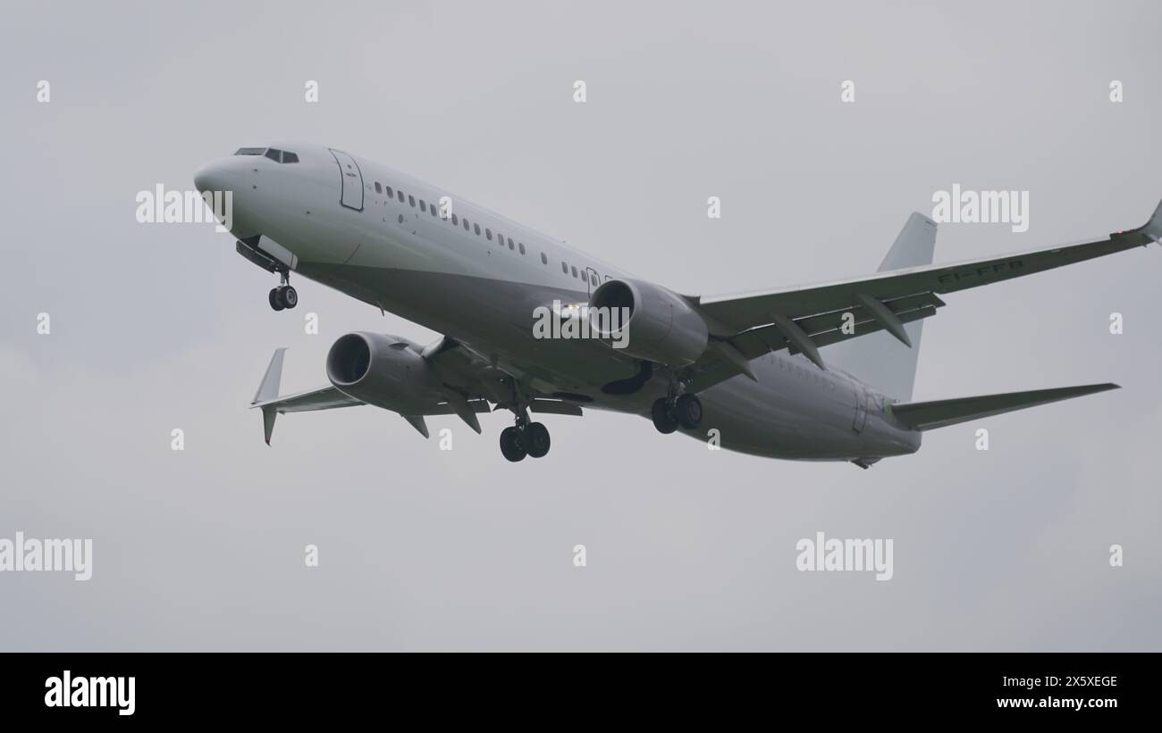 Fly4 Airlines Boeing 737-8 Stock Photo - Alamy