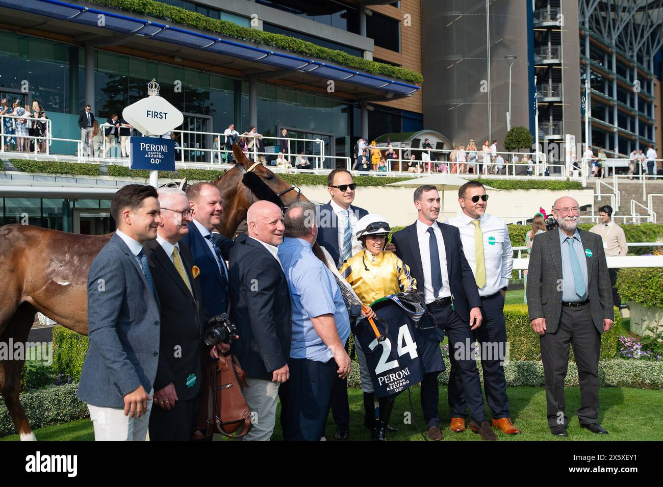 Ascot, Berkshire, UK. 11th May, 2024. Horse Northcliff ridden by jockey ...