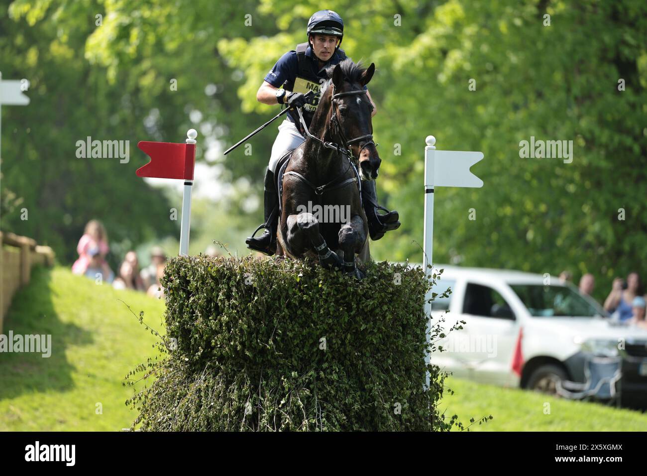 Gloucestershire, UK. 11th May, 2024. Wills Oakden of Great Britain with ...