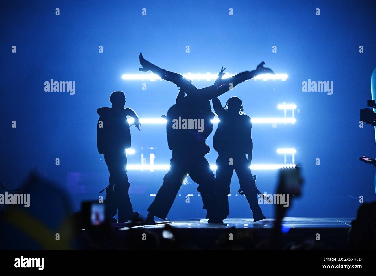 Kaleen representing Austria with the song "We will rave" during the ...