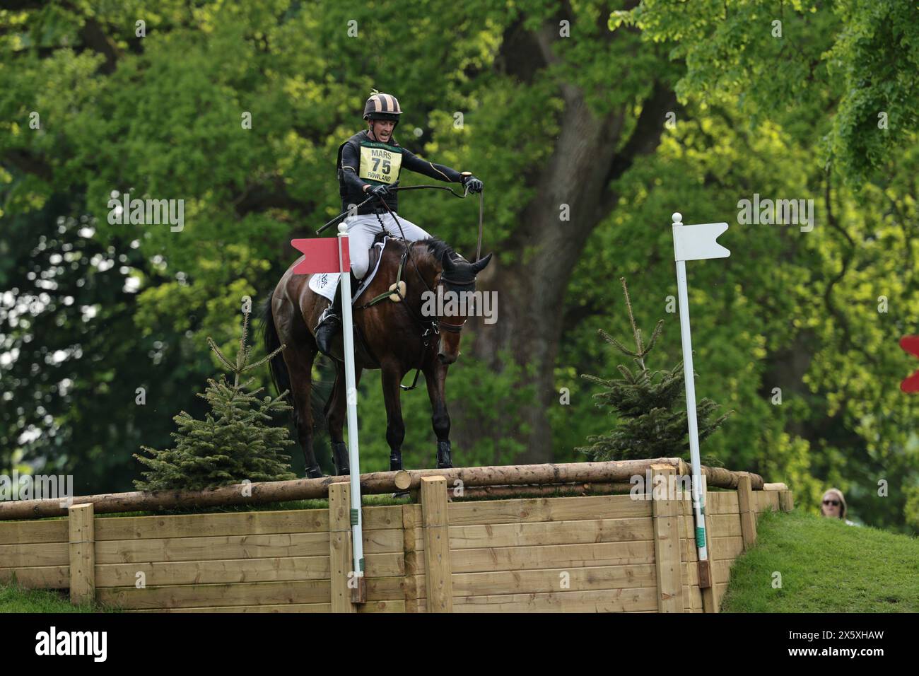 Gloucestershire, UK. 11th May, 2024. Tom Rowland of Great Britain with ...