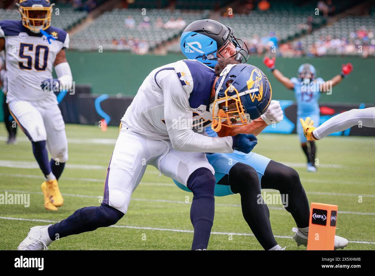May 11, 2024, Arlington, Texas, USA: Arlington Renegades wide receiver ...