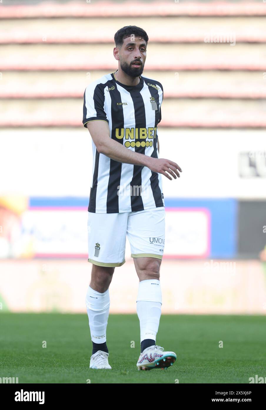 Charleroi's Oday Dabbagh pictured during a soccer match between ...