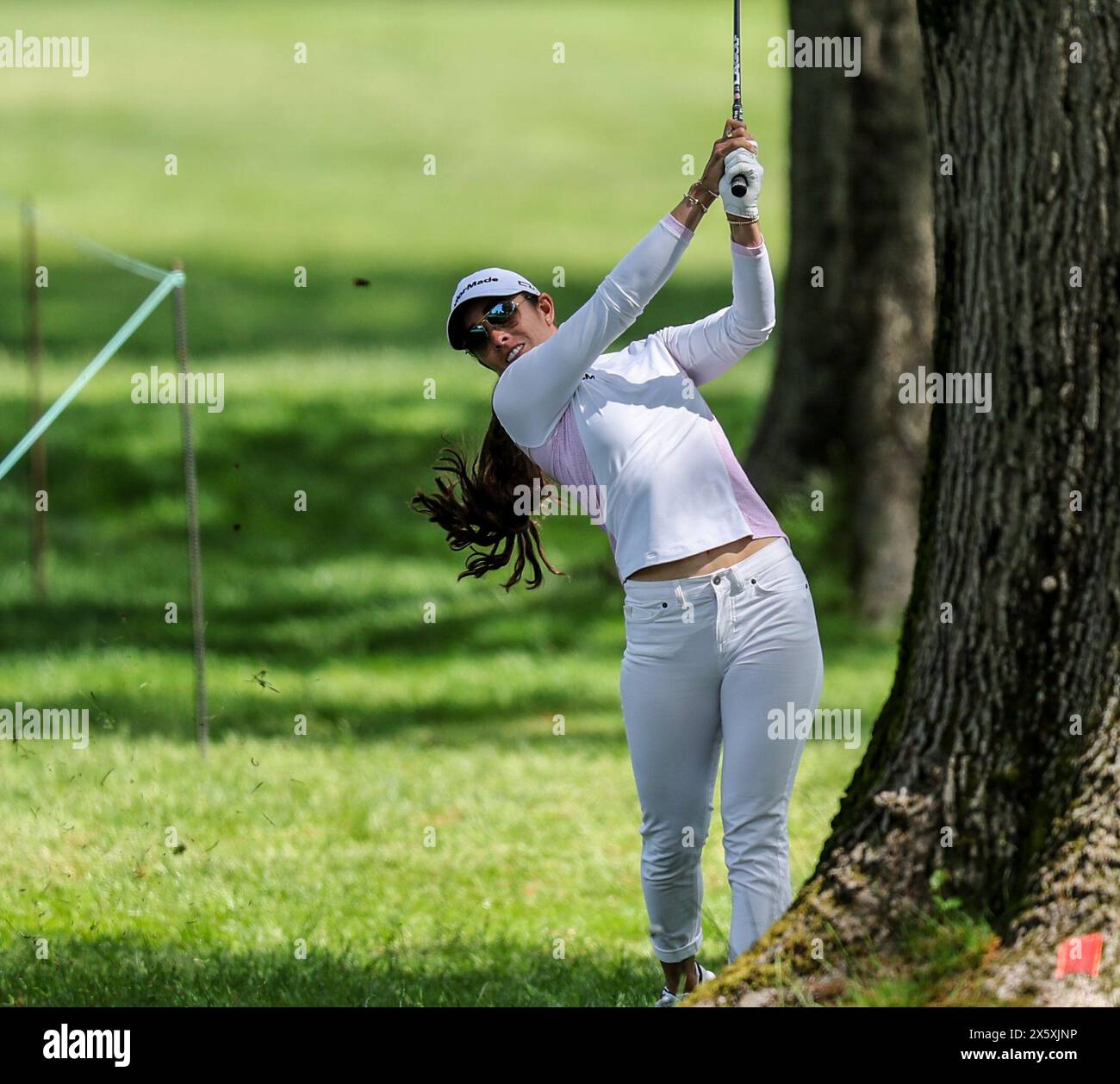 Clifton, NJ, USA. 11th May, 2024. Maria Fassi of Mexico takes her ...