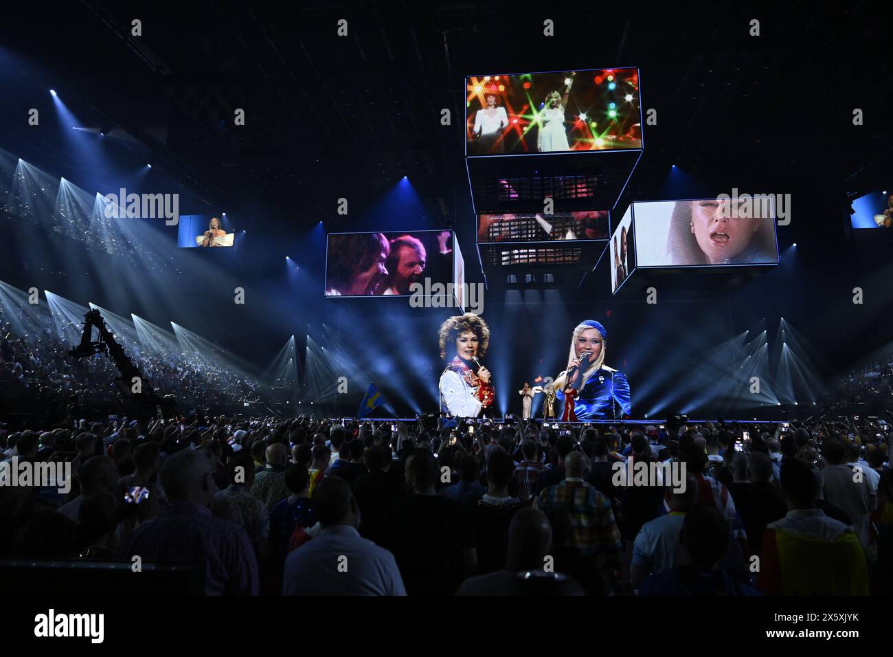 MALMÖ, SWEDEN 20240511Abba are celebrated during the final of the 68th ...