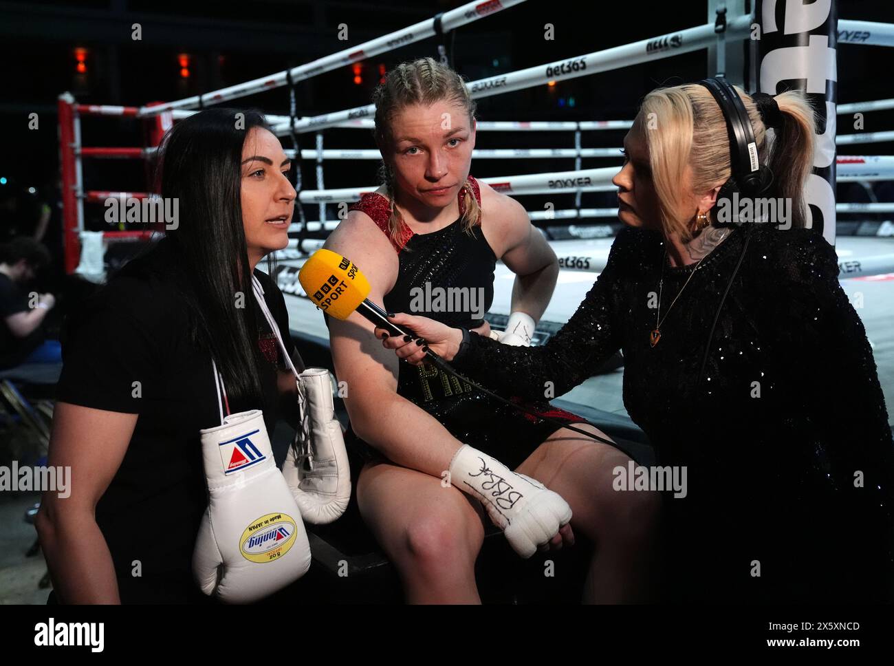 Karriss Artingstall and Lauren Price interviewed following the IBA and ...