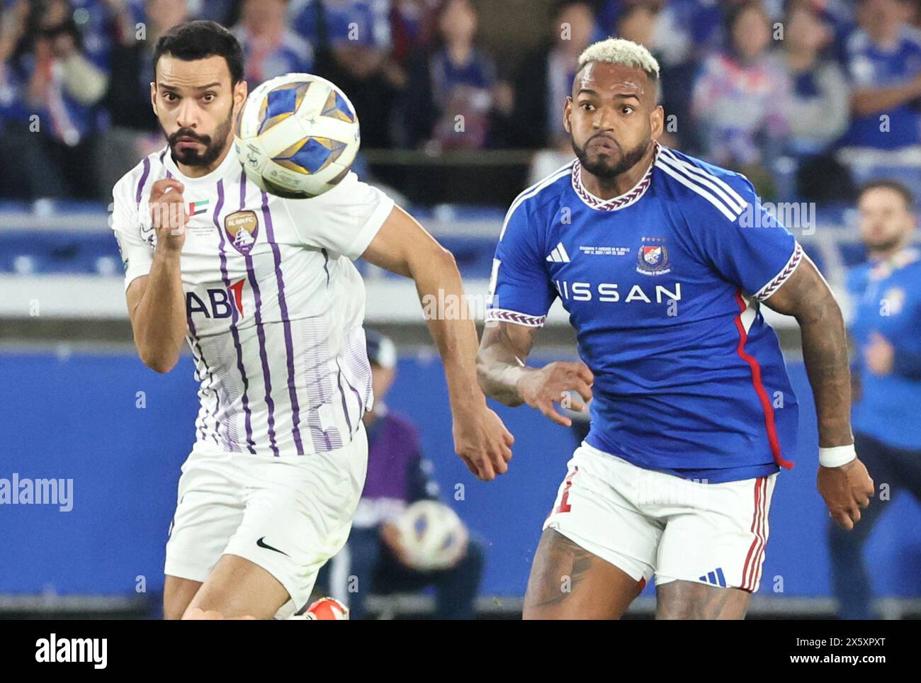 Yokohama, Japan. 11th May, 2024. Japan's Yokohama F. Marinos forward ...