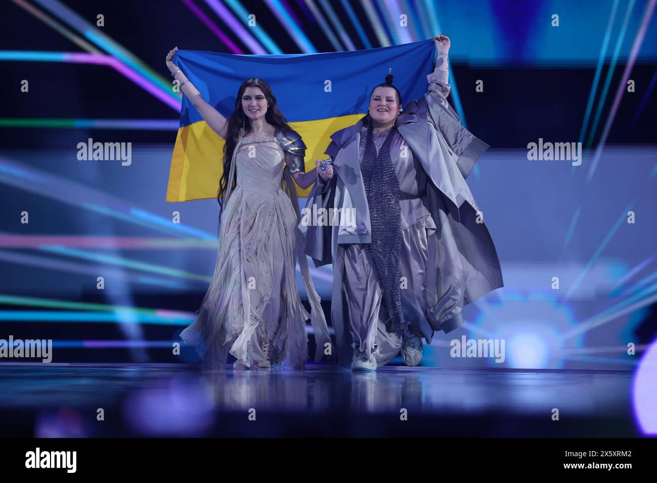 Malmo, Sweden. 11th May, 2024. The representatives of Ukraine Alyona ...