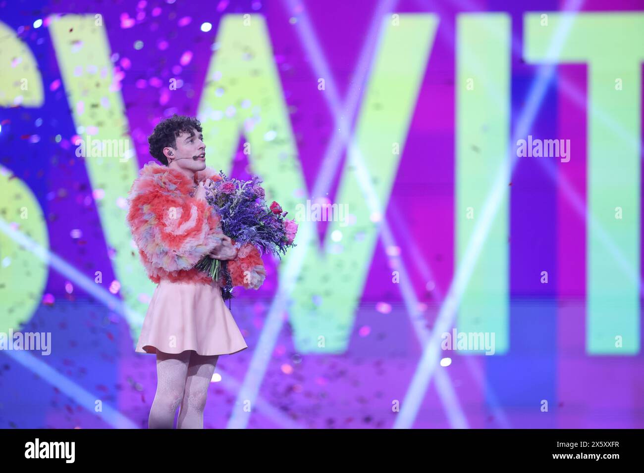 Malmo, Sweden. 11th May, 2024. The representative of Switzerland Nemo ...