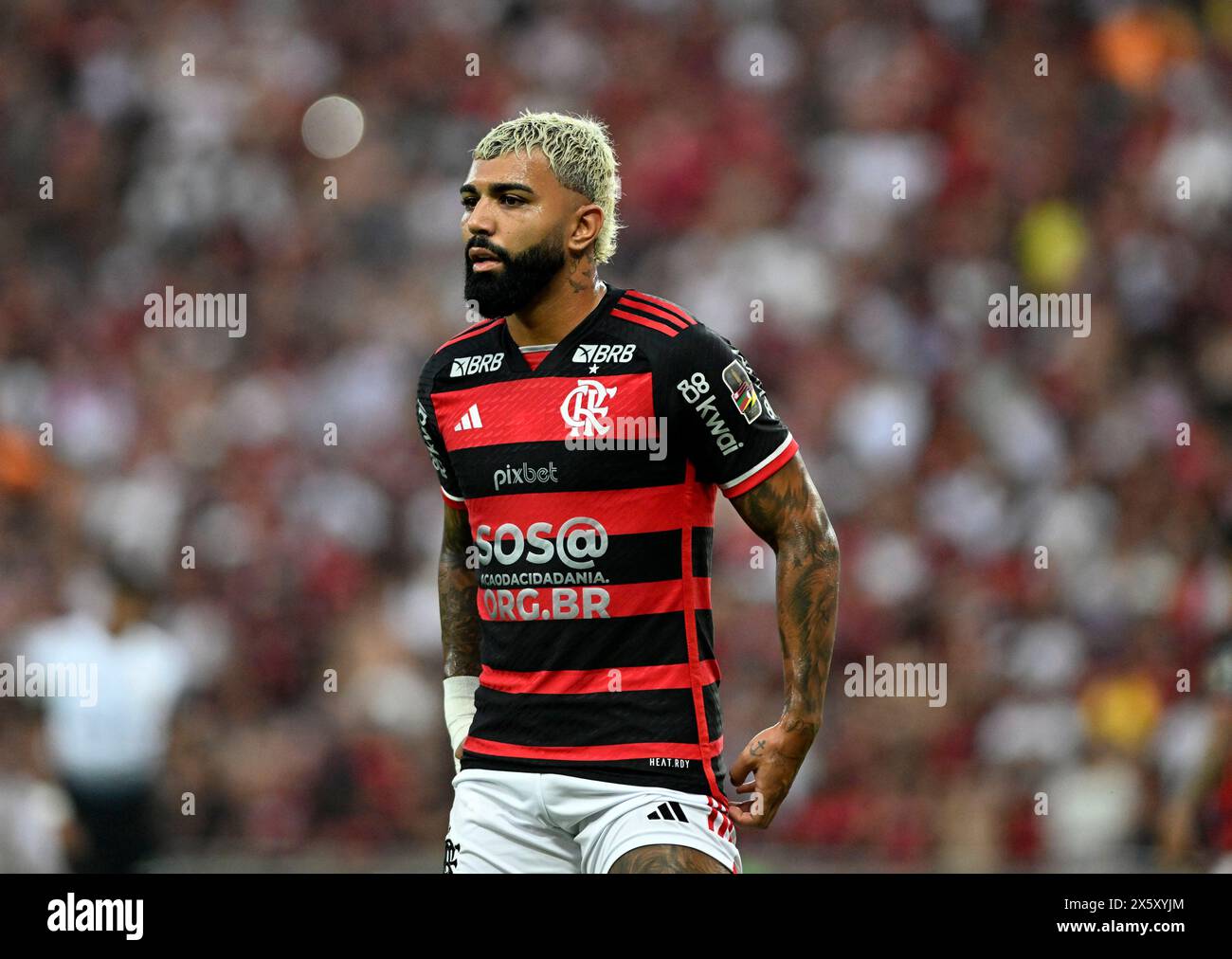 Rio de Janeiro, Brazil. 11th May, 2024. Gabriel (Gabgol) of Flamengo ...