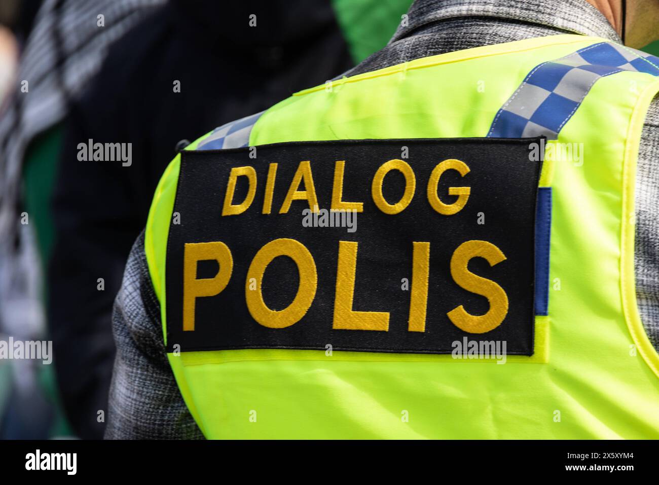 Dialogue police during a demonstration against Israel s participation ...
