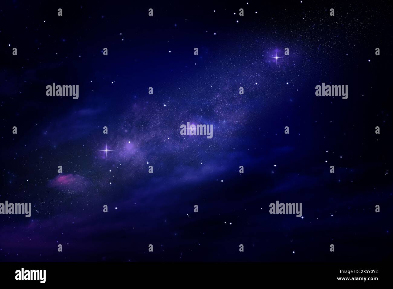 Shiny galaxy and stars in celestial cosmos Stock Photo - Alamy