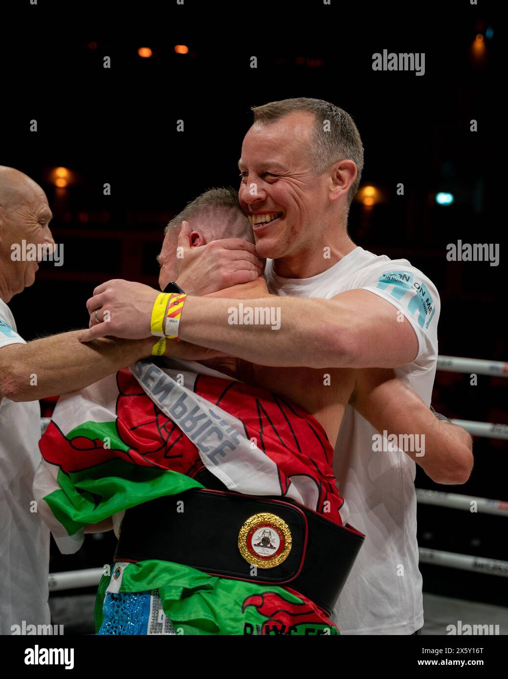 CARDIFF, UK. 11th May, 2024. Rhys Edwards v Thomas Patrick Ward boxing ...