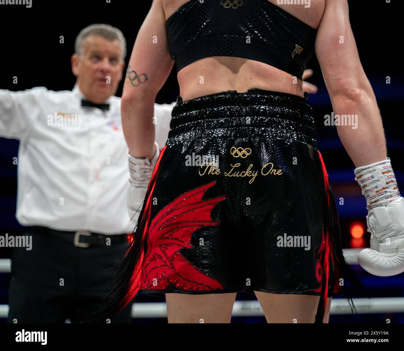 CARDIFF, UK. 11th May, 2024. Jessica McCaskill v Lauren Price MBE ...