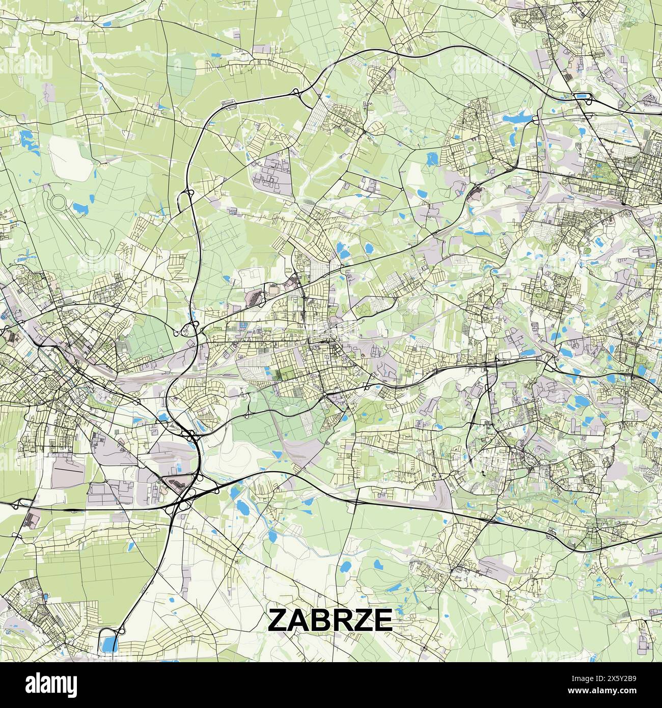 Zabrze poland Stock Vector Images - Alamy