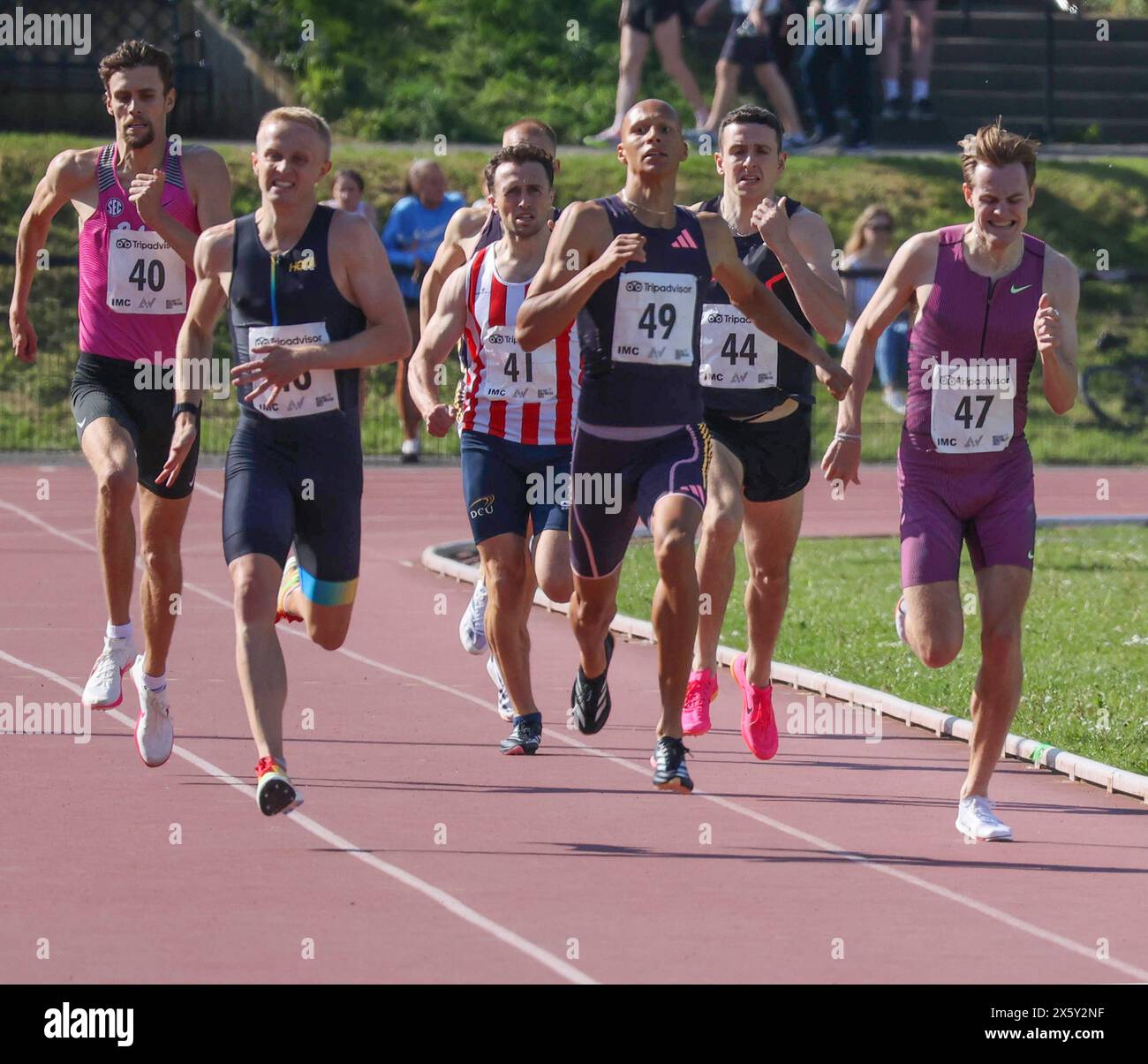 Mary Peters Track, Belfast, Northern Ireland, UK. 11th May 2024 ...