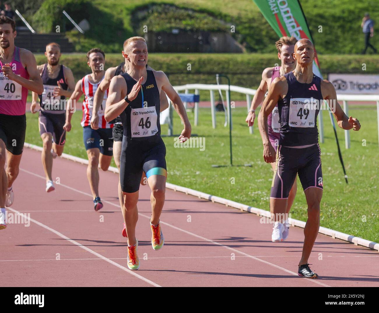 Mary Peters Track, Belfast, Northern Ireland, UK. 11th May 2024 ...