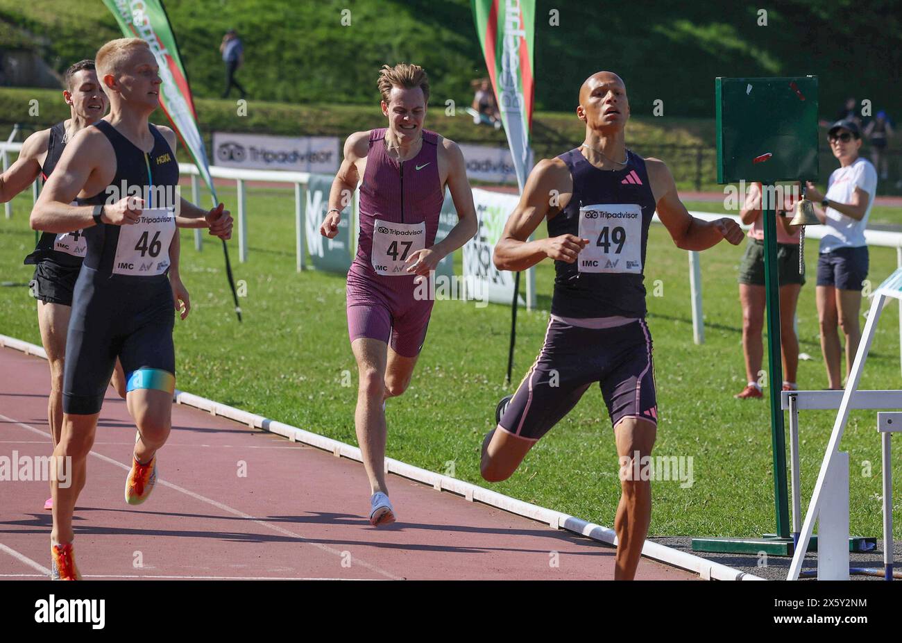 Mary Peters Track, Belfast, Northern Ireland, UK. 11th May 2024 ...