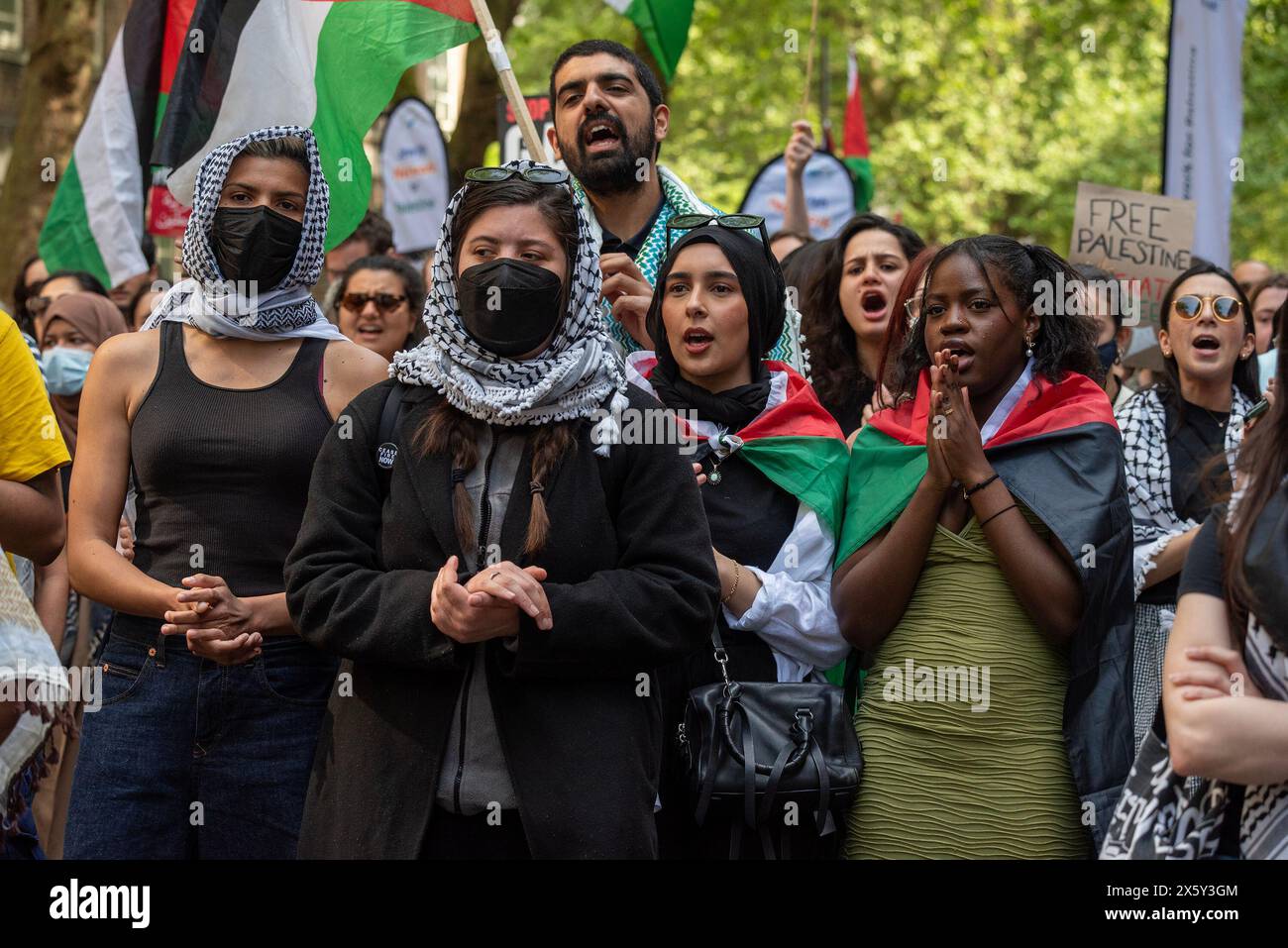 Uk university pro palestine camp hi-res stock photography and images ...