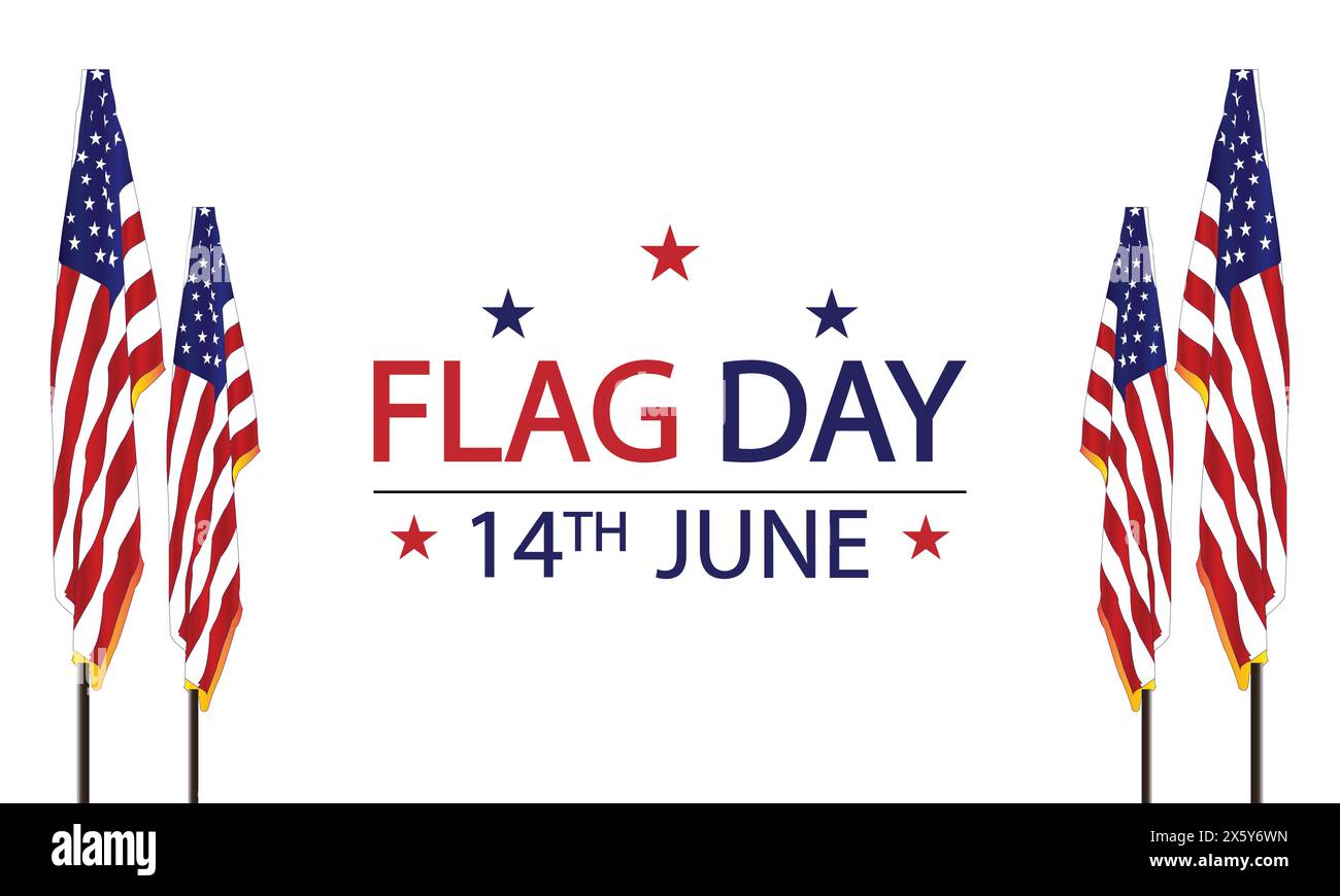 Happy day flag Cut Out Stock Images & Pictures - Alamy