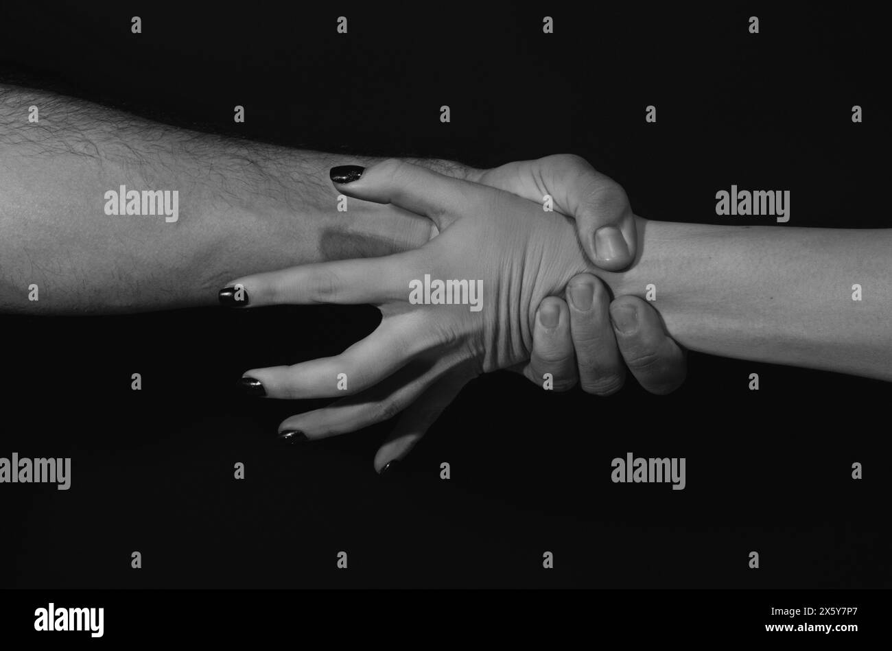 Helping hands. Holding hand, close up. Giving a helping hand. Support ...