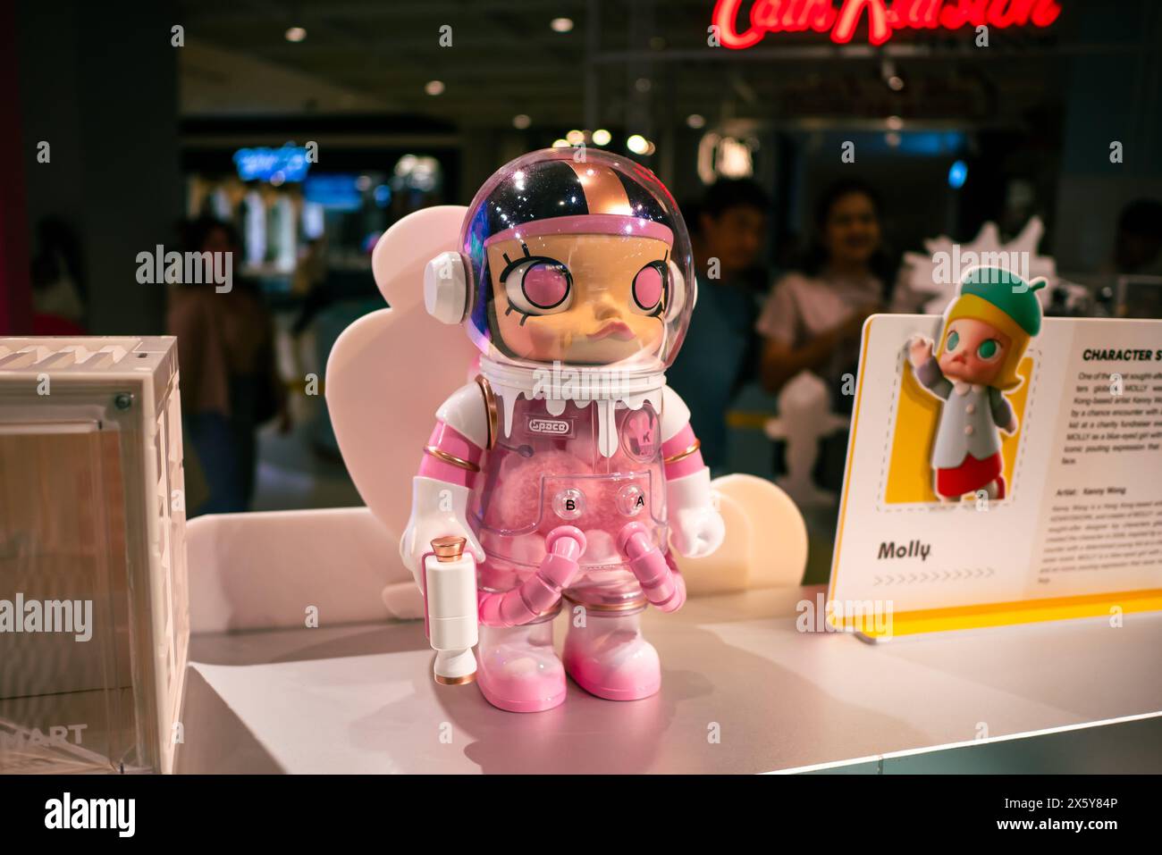 Bangkok, Thailand - May 6, 2024 : Model of Mega Space Molly on the ...