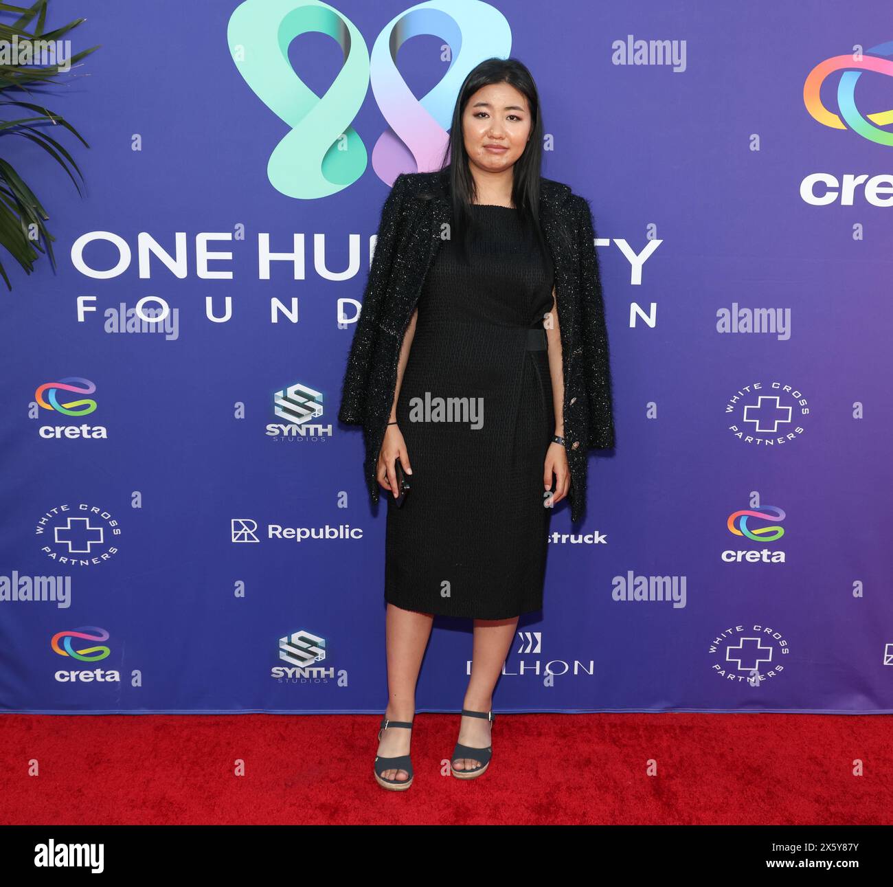Los Angeles, California, USA. 7th May, 2024. Artist Yun Wang attending the ONE HUMANITY ...
