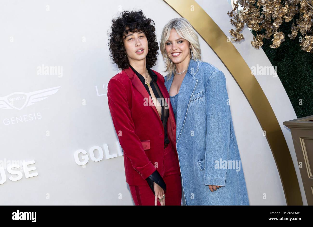 Towa Bird and Renee Rapp attend the arrivals of the 2024 Gold House ...