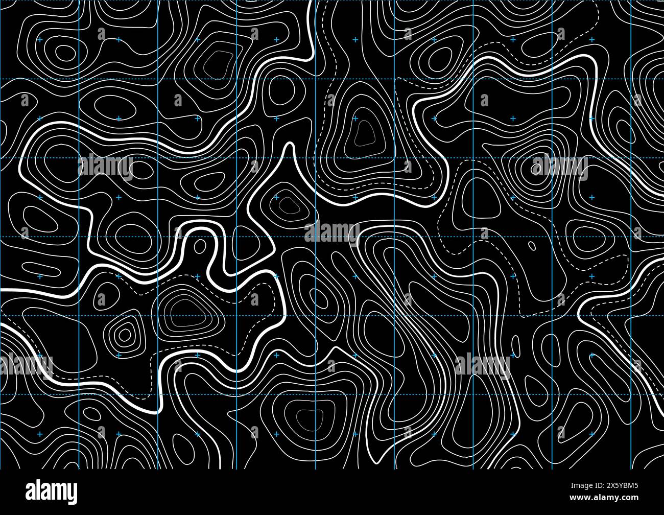 topographic map contour lines background Stock Photo - Alamy