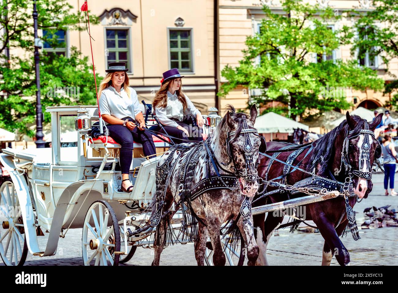 An original vehicle for walking around the Old Town Stock Photo - Alamy