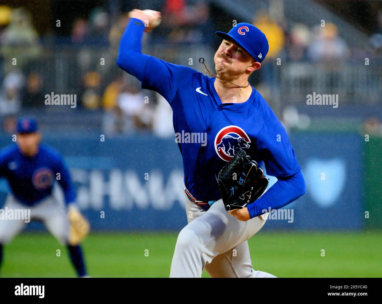 Pittsburgh, United States. 11th May, 2024. Chicago Cubs pitcher Keegan ...