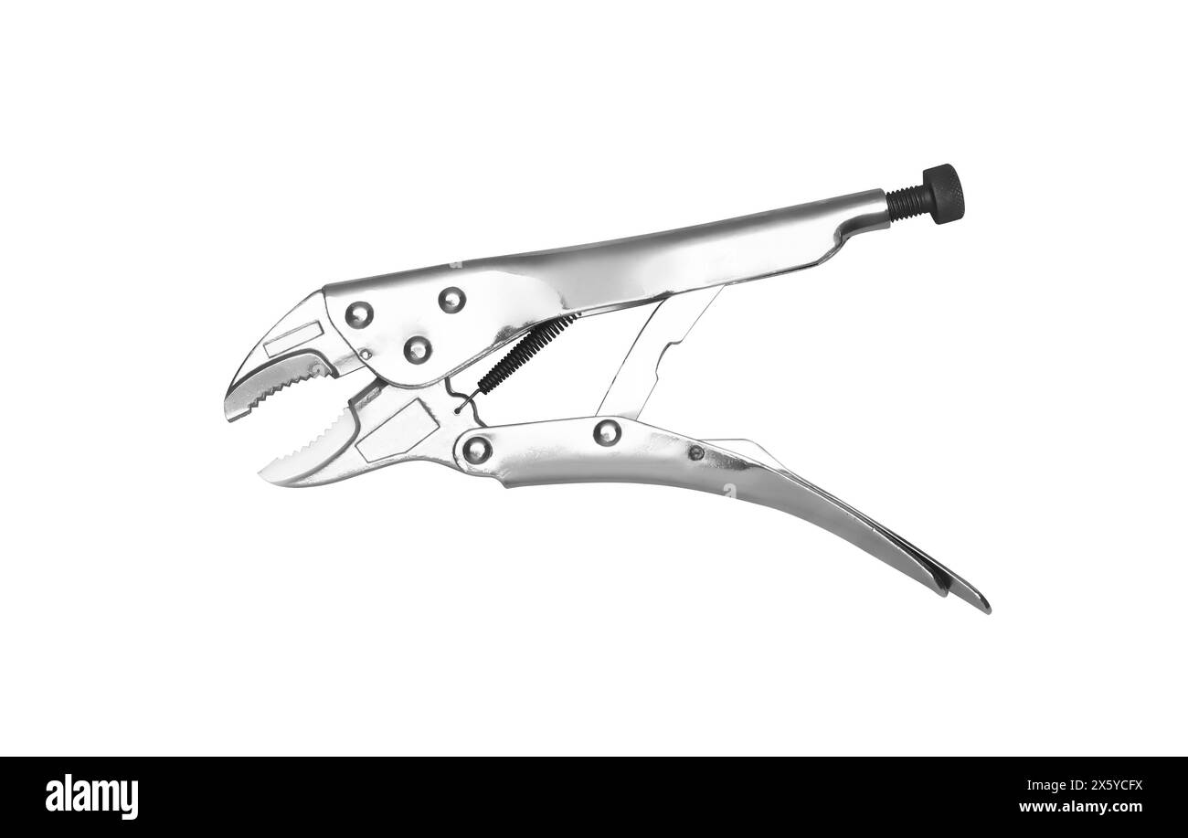 Vise Grip Straight Jaw Locking Pliers isolated Stock Photo - Alamy