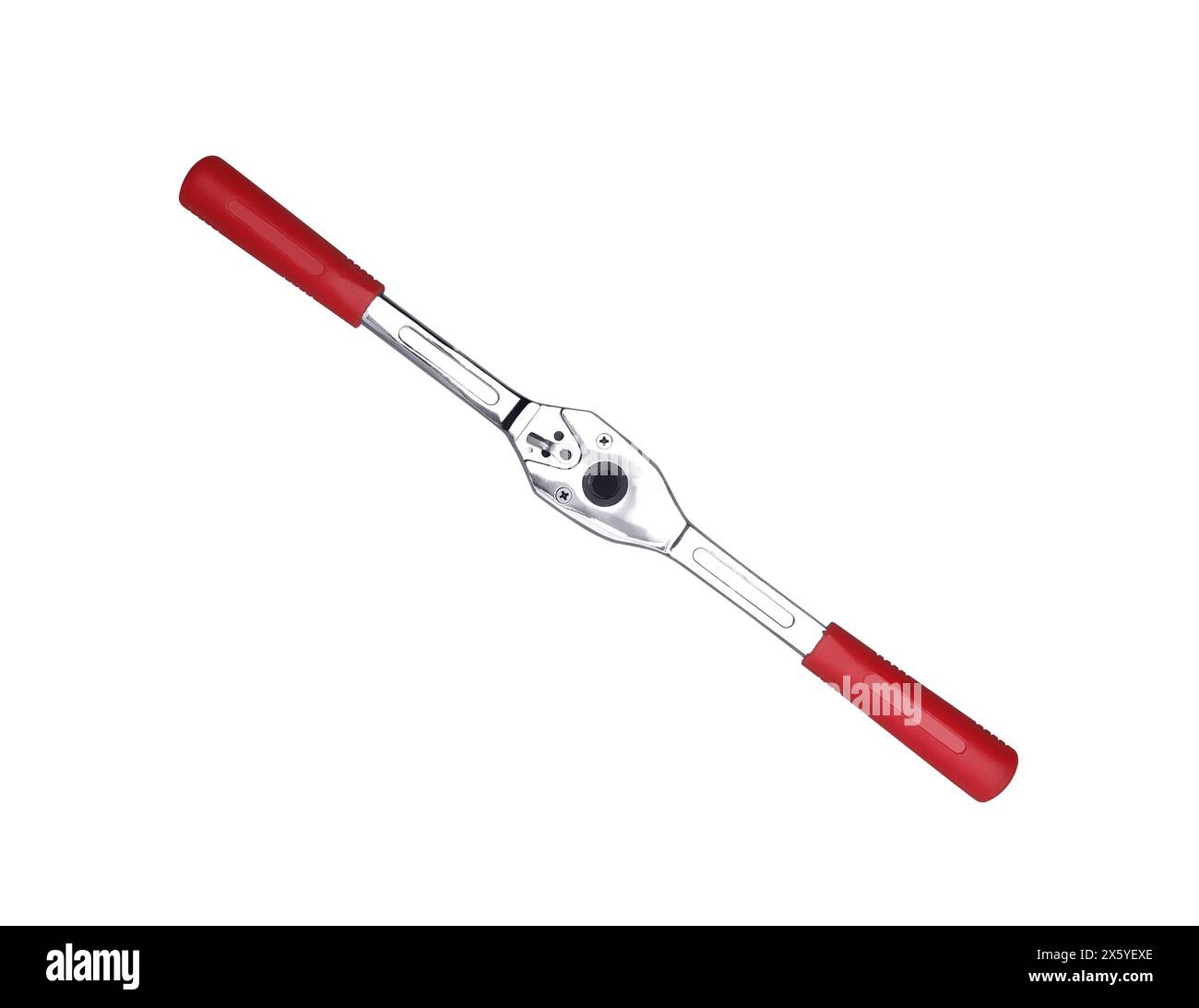 Professional silver ratchet wrench Cut Out Stock Images & Pictures - Alamy