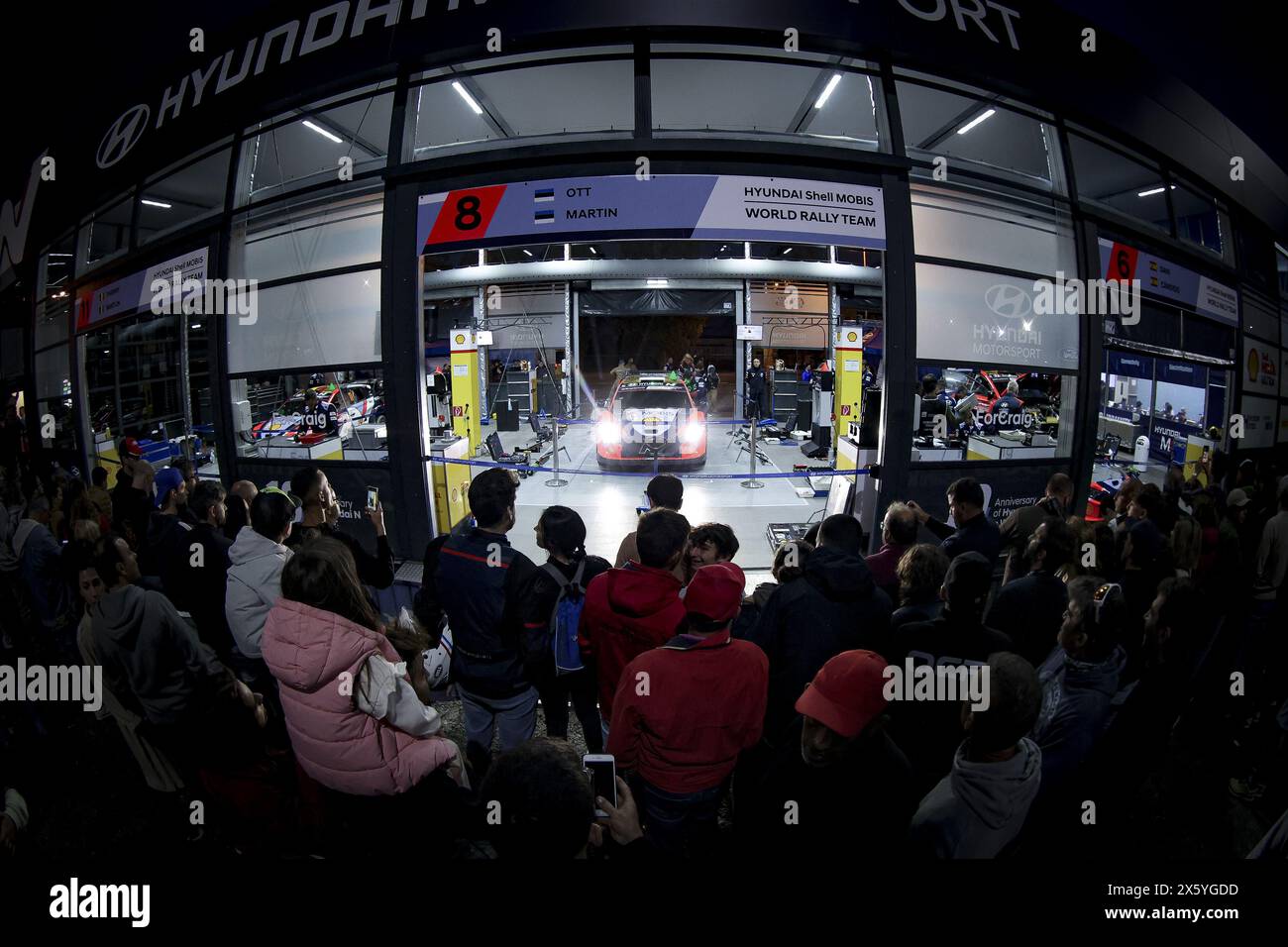ambiance service park during the Rally de Portugal 2024, 5th round of ...