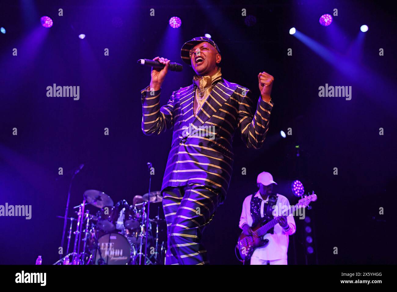 LONDON, ENGLAND - MAY 11: Leee John performing at indigo, O2 Arena ...