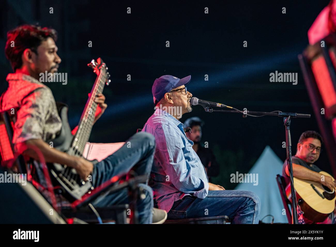 Anjan Dutta A Renowned Indian Film Director Artist Actor And Singer Songwriter From Kolkata