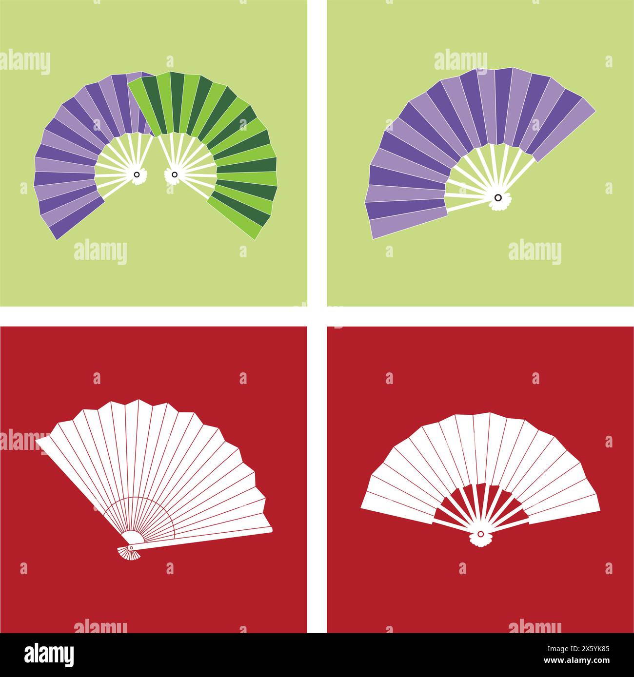 Hand fan icon vector illustration symbol design Stock Vector Image ...