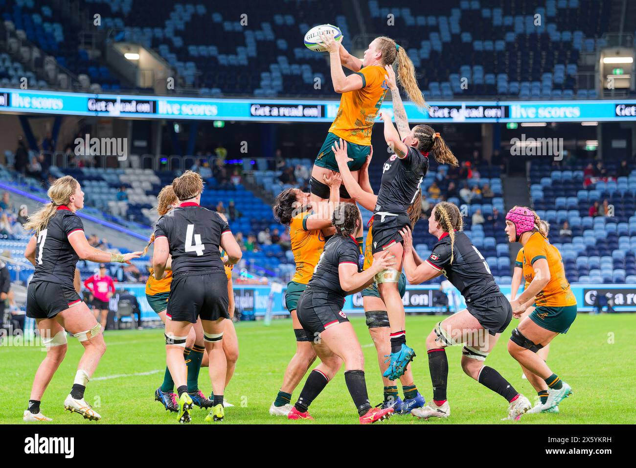 Sydney, Australia. 11th May, 2024. Kaitlan Leaney of Australia wins the ...