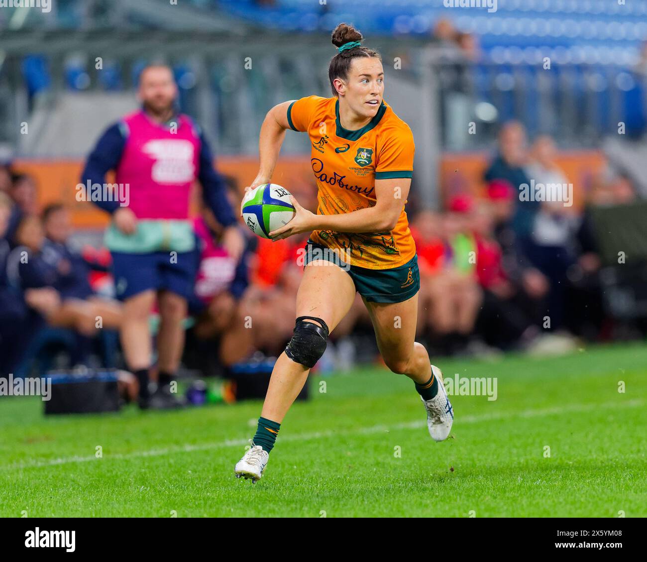 Sydney, Australia. 11th May, 2024. Maya Stewart of Australia runs with ...